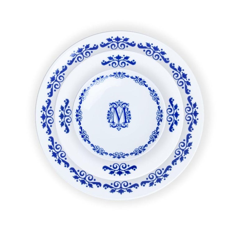 Set 2 Pcs Plates Ornements Collection Maison Manoï Limoges Porcelain ...
