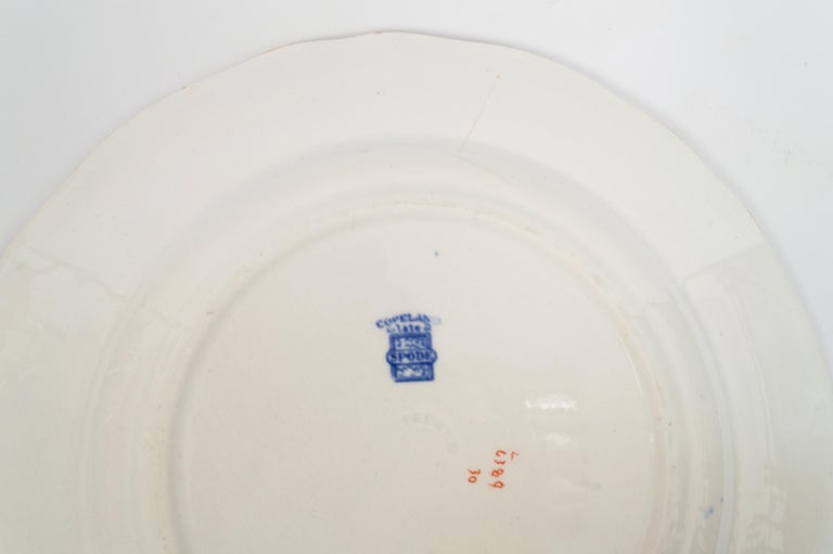 Set 3 Antique English Copeland Spode Chelsea Fantasy Bird Plates, circa ...