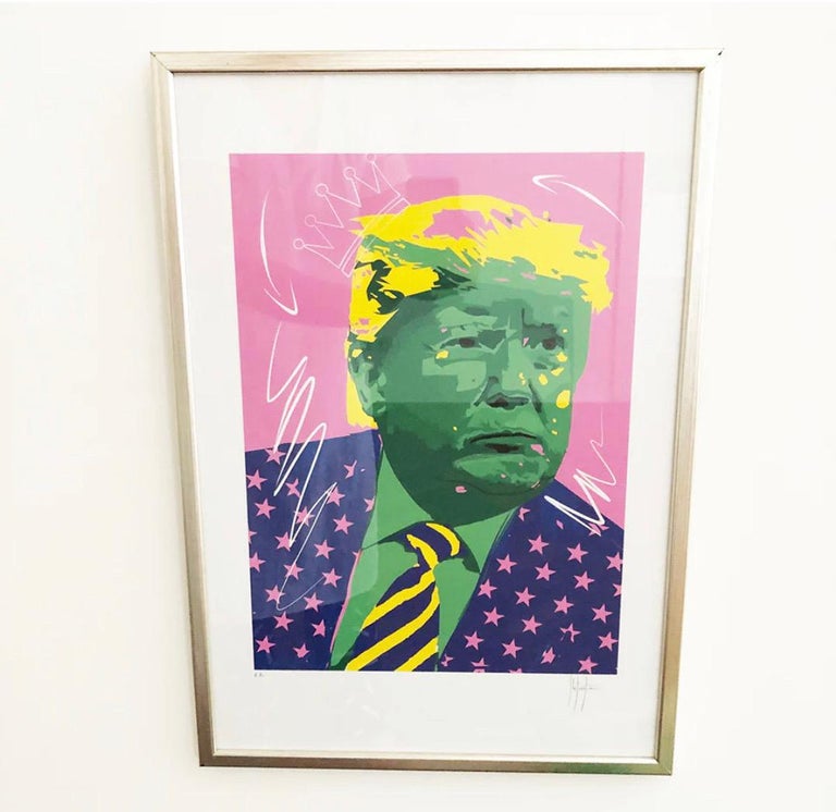 Set 4 Pop Art Prints with Frame, Art For Sale at 1stDibs