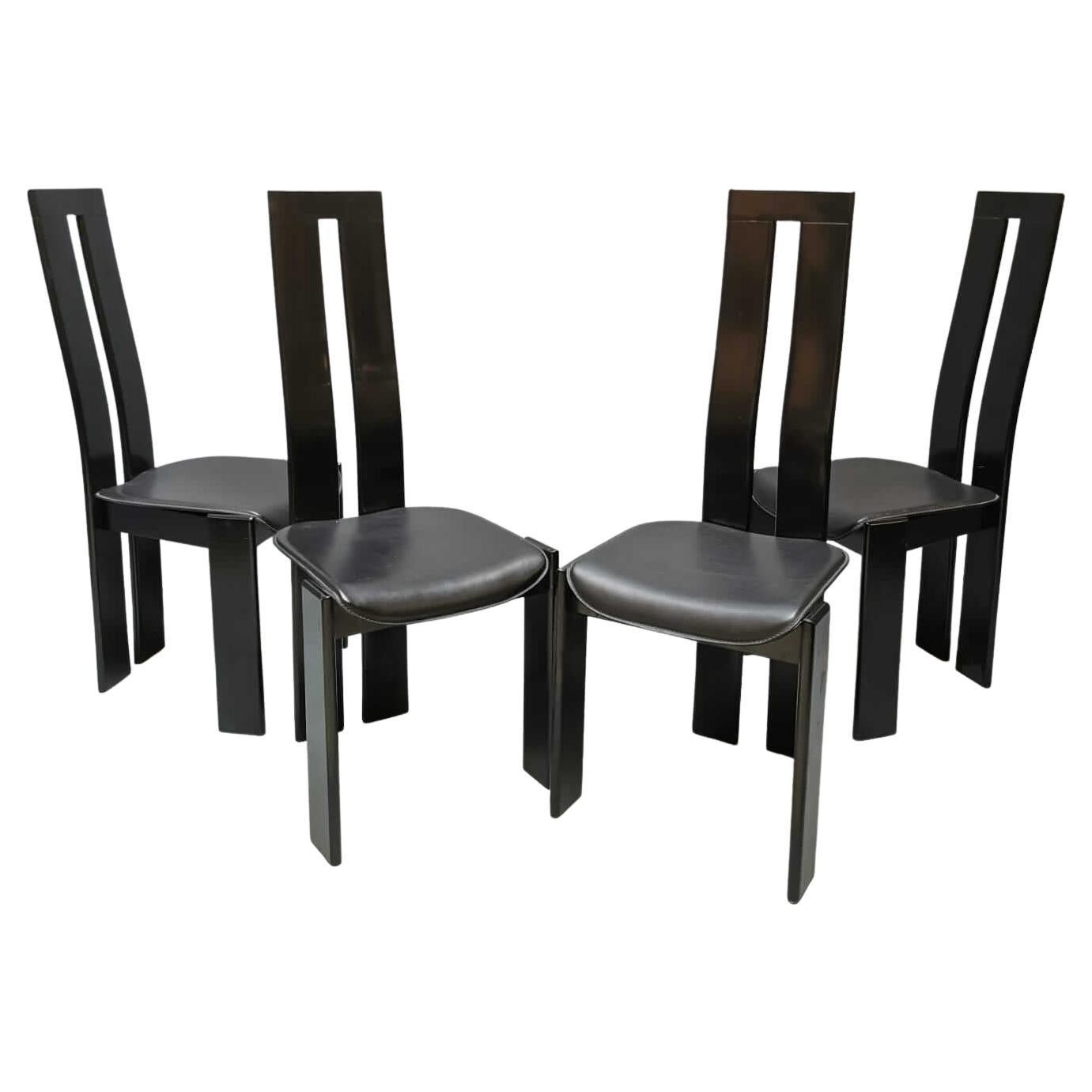 Italian Chairs by Pietro Costantini, Set of Six at 1stDibs