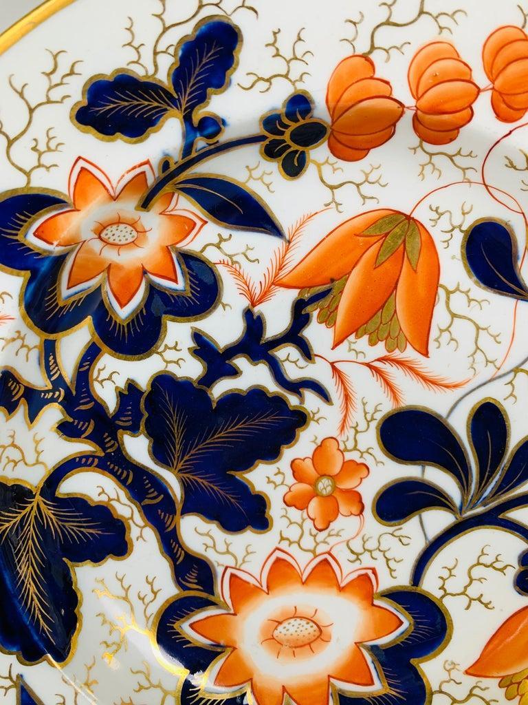 Set 41 Antique English Imari Dishes Dinner Plates Soup/Pasta Bowls ...