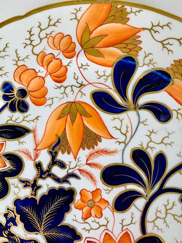 Set 41 Antique English Imari Dishes Dinner Plates Soup/Pasta Bowls ...