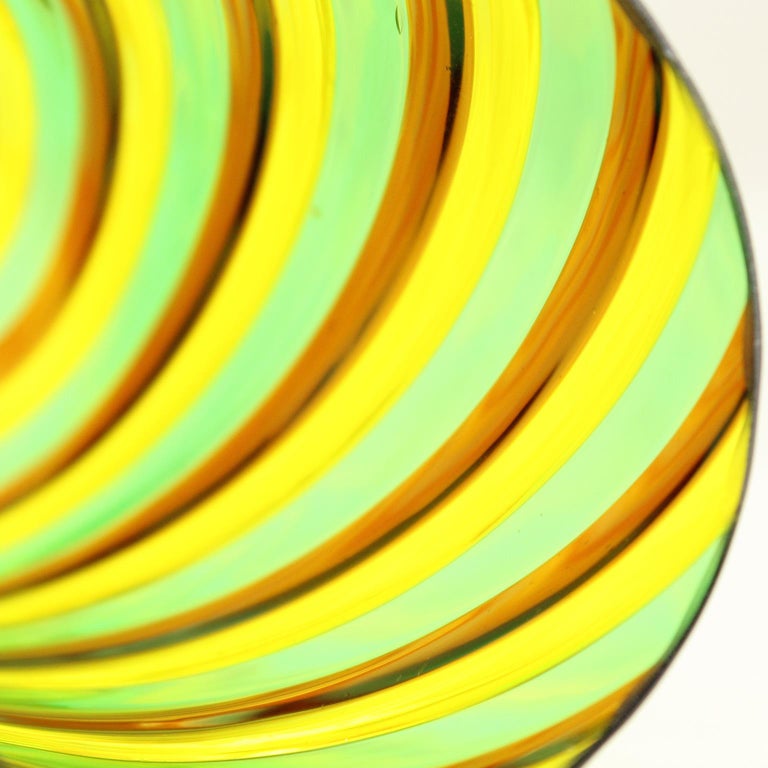 Set 6 Artistic Handmade Glasses Murano Multi-Color Glass Canes by ...