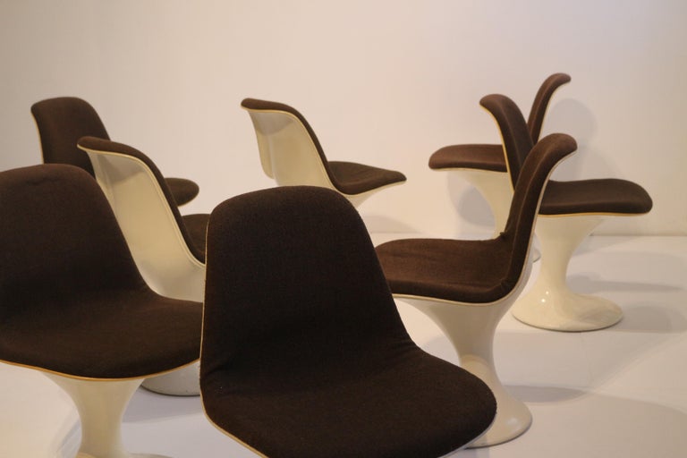 Set 8 Orbit Chairs, Herman Miller at 1stDibs | orbit beach chair