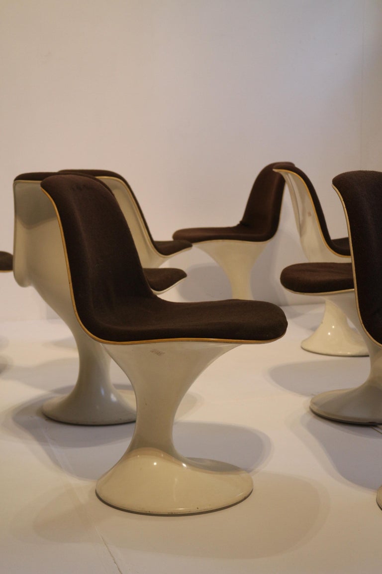 Set 8 Orbit Chairs, Herman Miller at 1stDibs | orbit beach chair