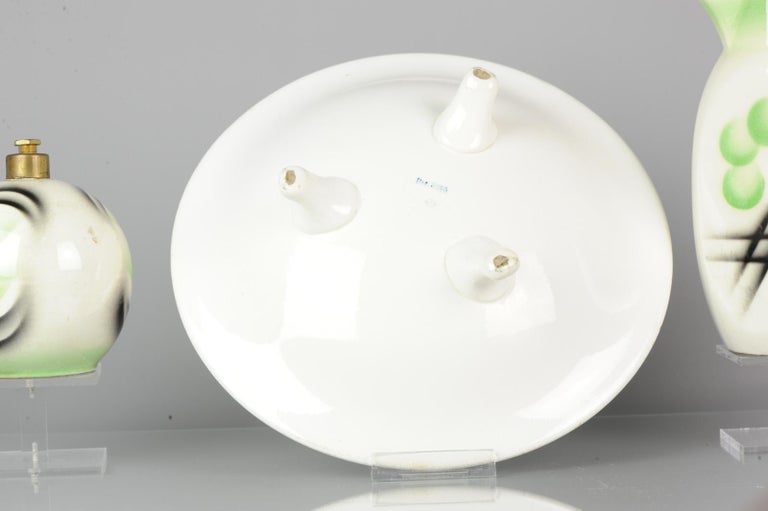 Set of Antique / Vintage German Art Deco Objects 1920-1930 Spritz Decor ...