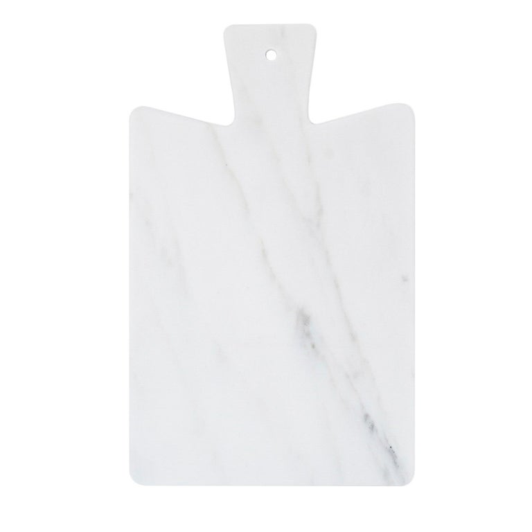 Handmade Set Bon Appétit in White Carrara Marble For Sale at 1stDibs