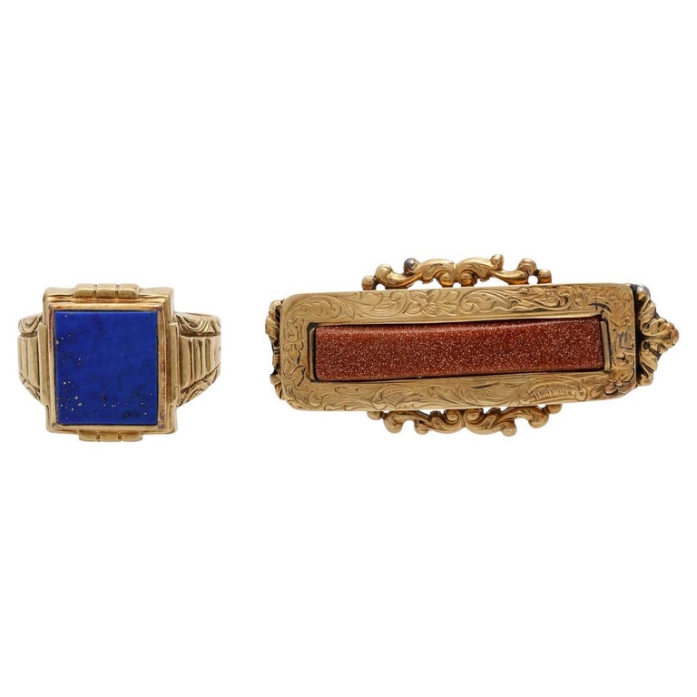 Set Brooch and Ring For Sale at 1stDibs