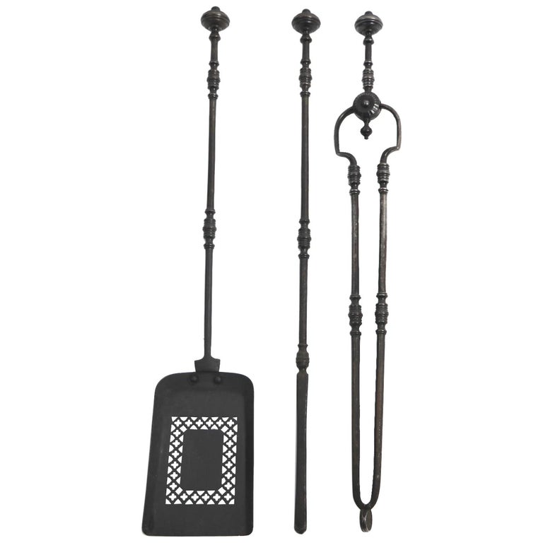 Set Classical Fireplace Tools For Sale at 1stDibs