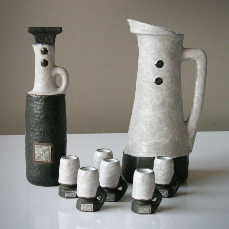 Set Domino Ceramics for Ceramano For Sale at 1stDibs