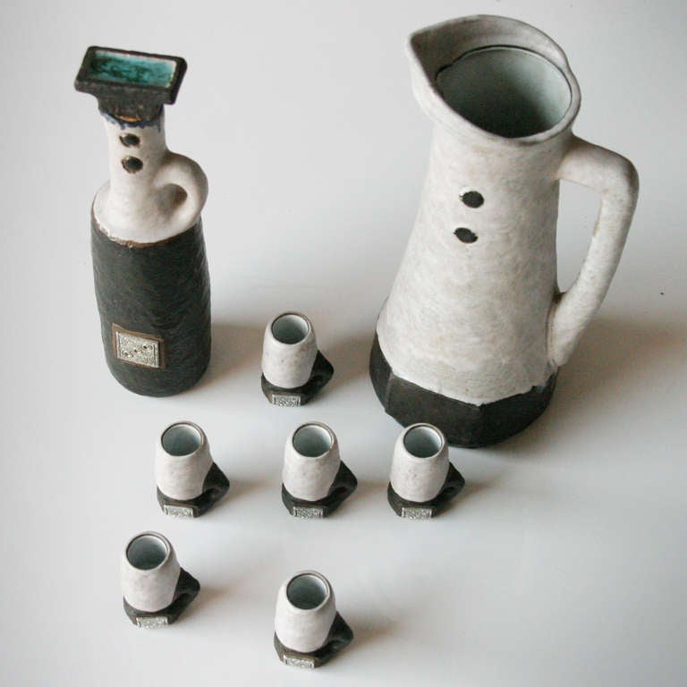 Set Domino Ceramics for Ceramano For Sale at 1stDibs