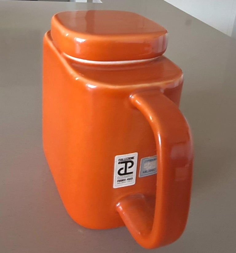 Set for Six People for Tea and Espresso by Ceramica Franco Pozzi Milano ...