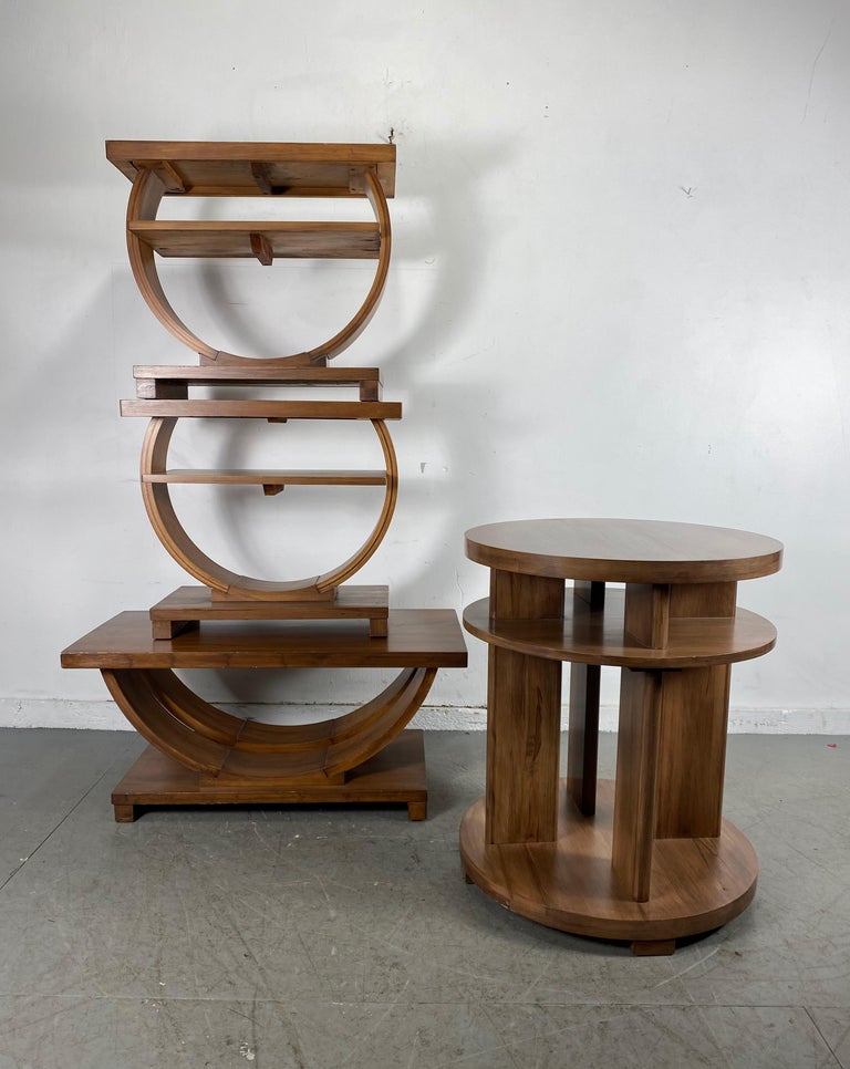 Set of Four Classic Art Deco Tables by Brown Saltman, Coffee, Ends ...