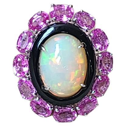 Cartier Évasions Joaillières Diamond Pink Opal Black Onyx Rose Gold ...