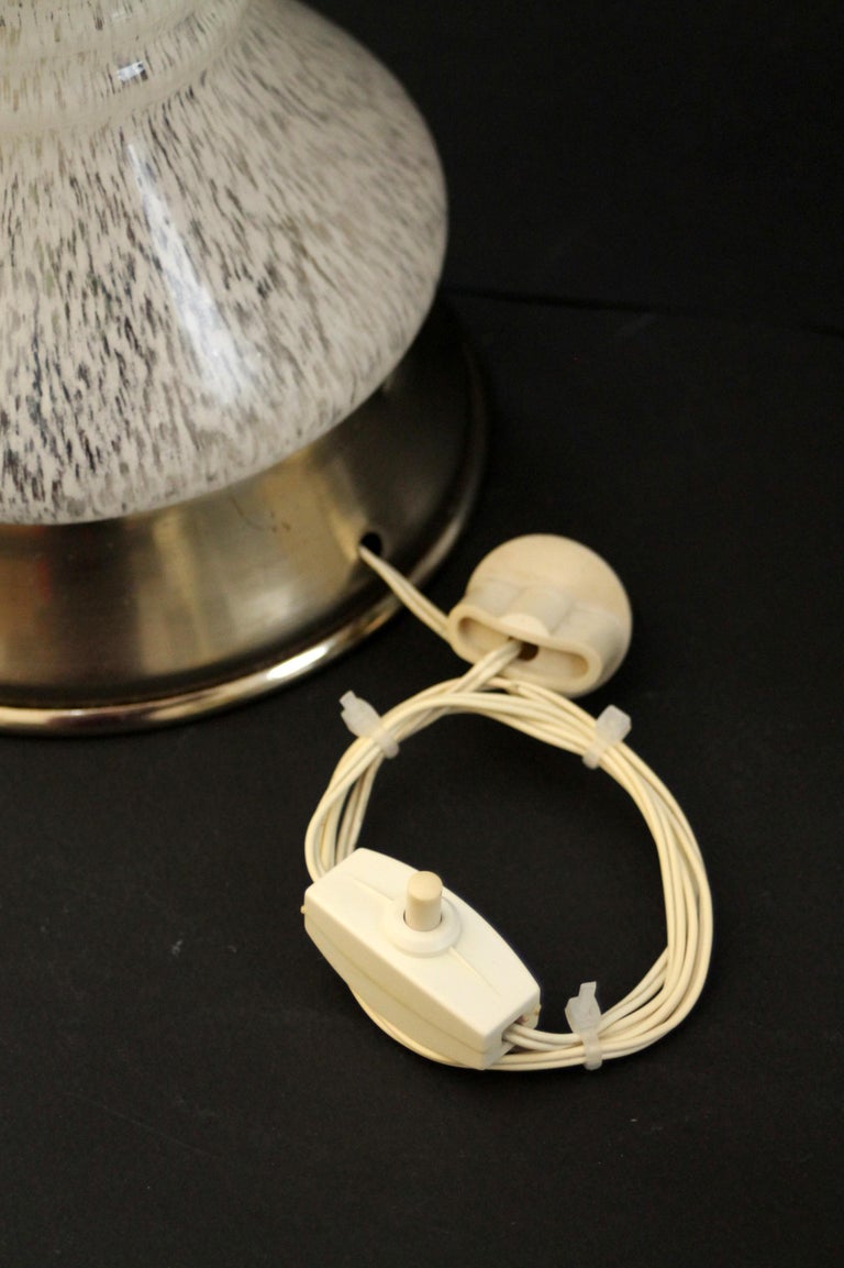 DUO))) Mid-century Murano Glass Desk/Table Lamp, Italy, 1970s, Great ...