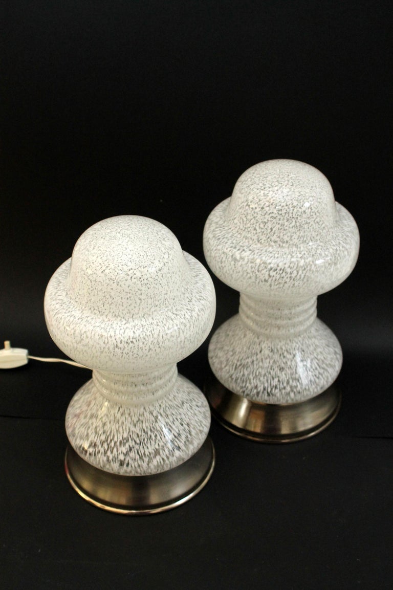 DUO))) Mid-century Murano Glass Desk/Table Lamp, Italy, 1970s, Great ...