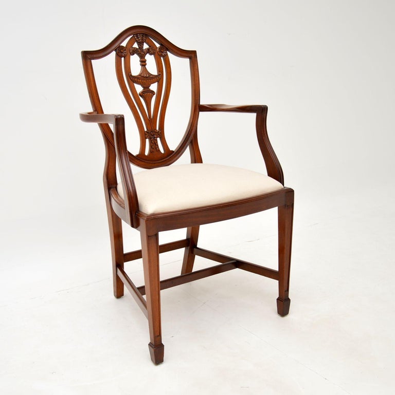 Set of 10 Antique Adam Style Dining Chairs at 1stDibs