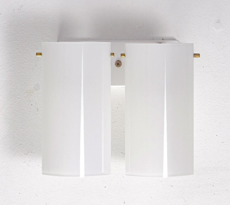 Set of 10 "Ark" Wall Lamps by Gert Nyström, Fagerhults, Sweden, 1960s ...