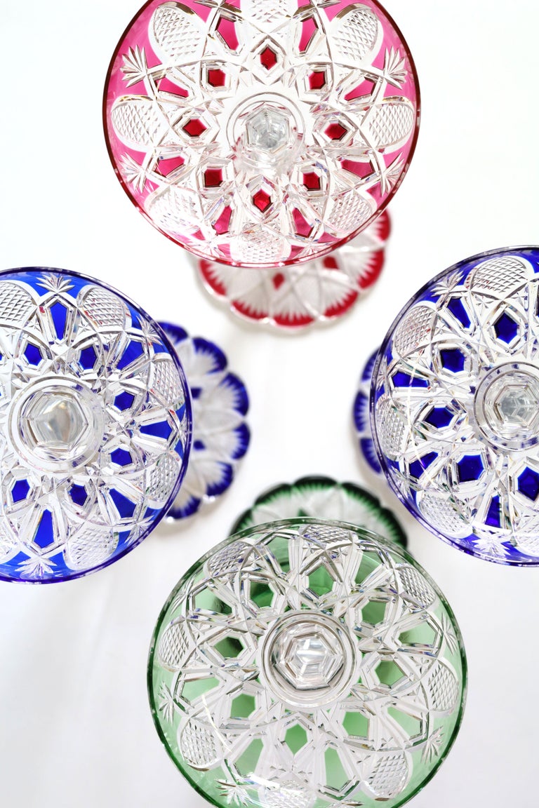 Set of 10 Baccarat Tzar Glasses at 1stDibs