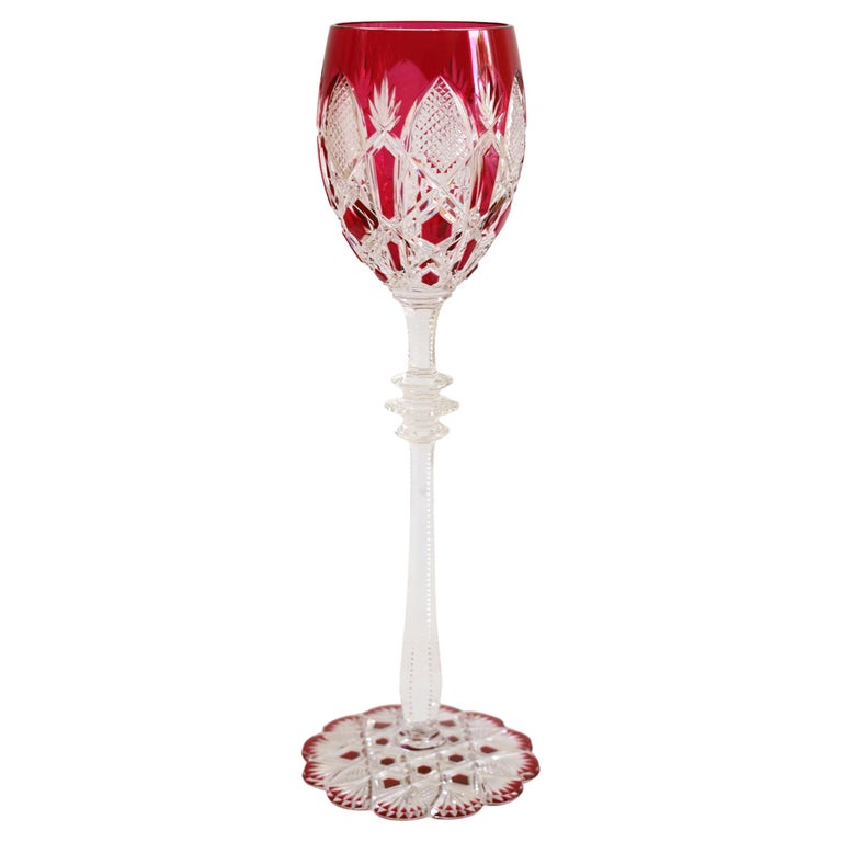 Set of 10 Baccarat Tzar Glasses at 1stDibs