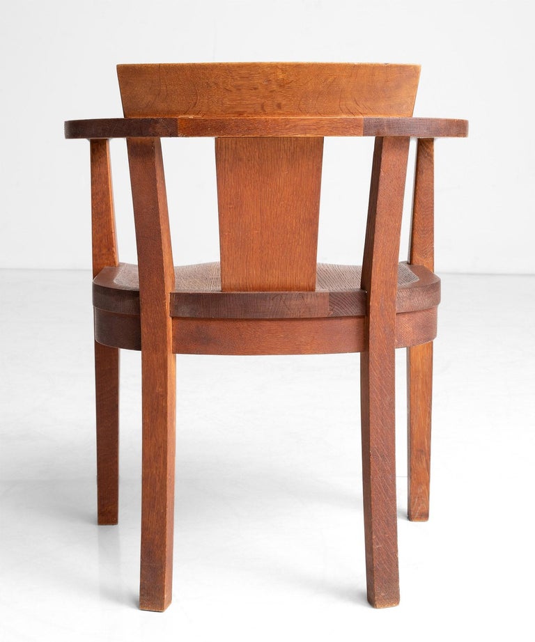 Set of '10' Oak Dining Chairs by Gordon Russell, England, circa 1930 ...