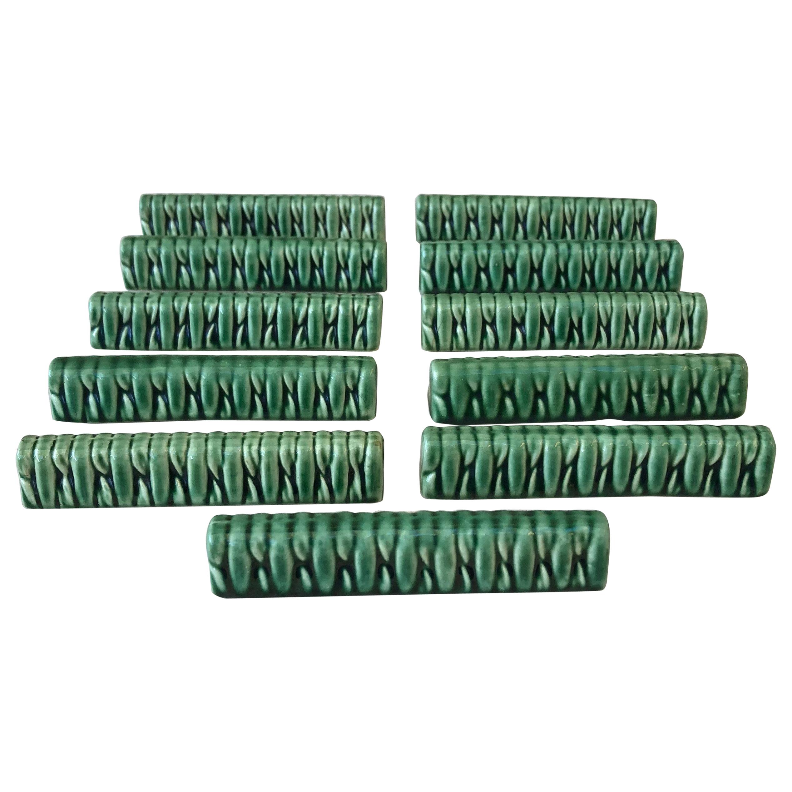 Set of six WMF Knife Rests, Germany, circa 1906, Hunting Theme at 1stDibs