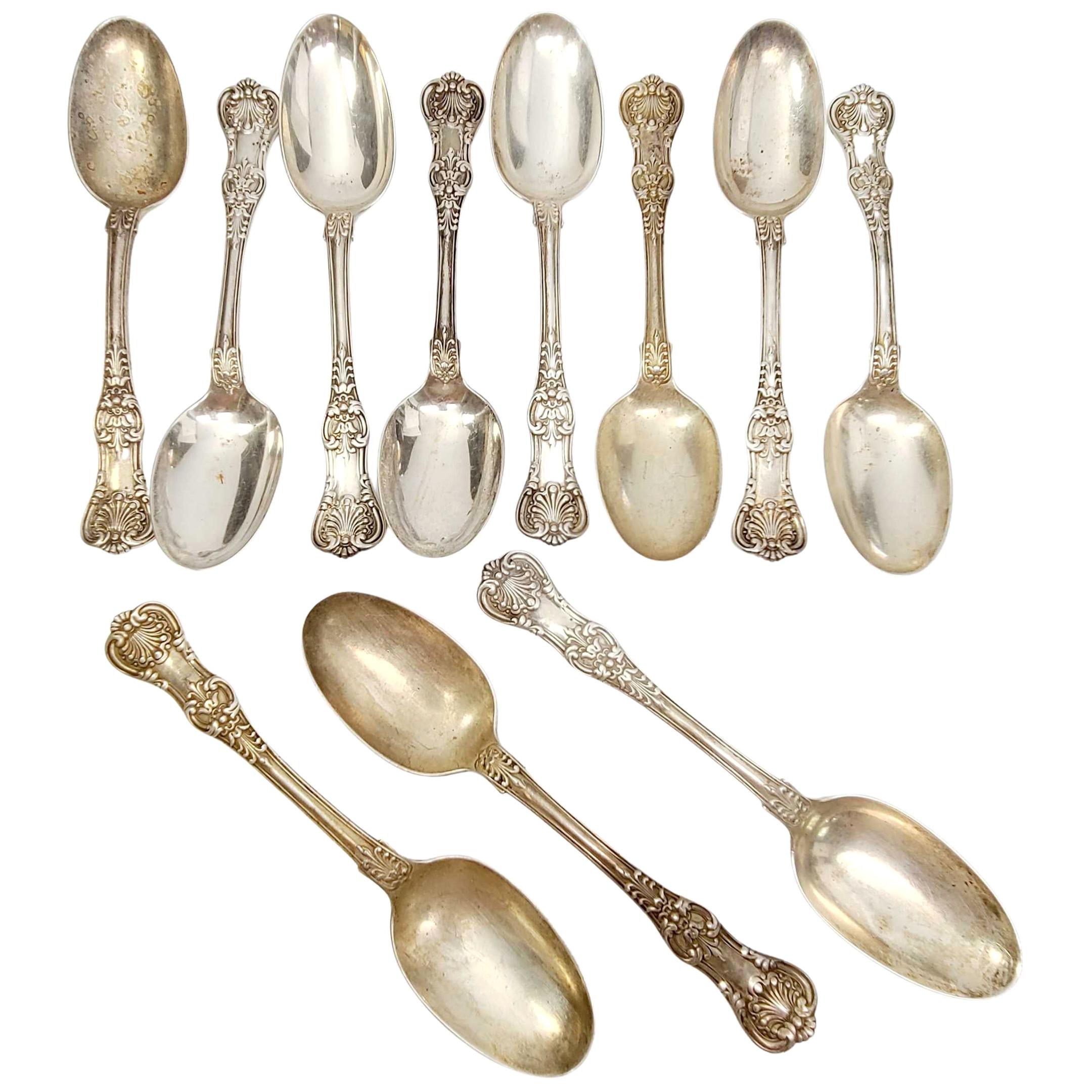 Tiffany and Co. Faneuil Sterling Silver Pierced Bowl Olive Spoon at 1stDibs