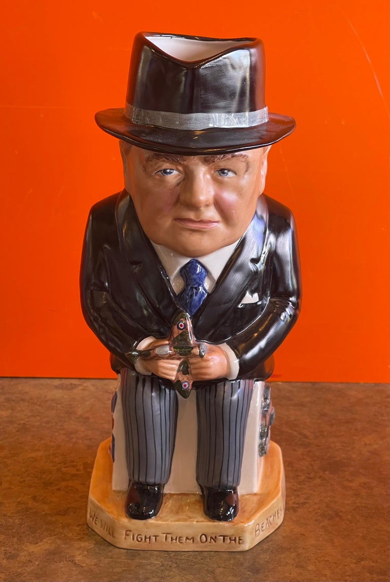 Set of 12 Ceramic Toby Jugs World War ii Allied Leaders Collection by ...