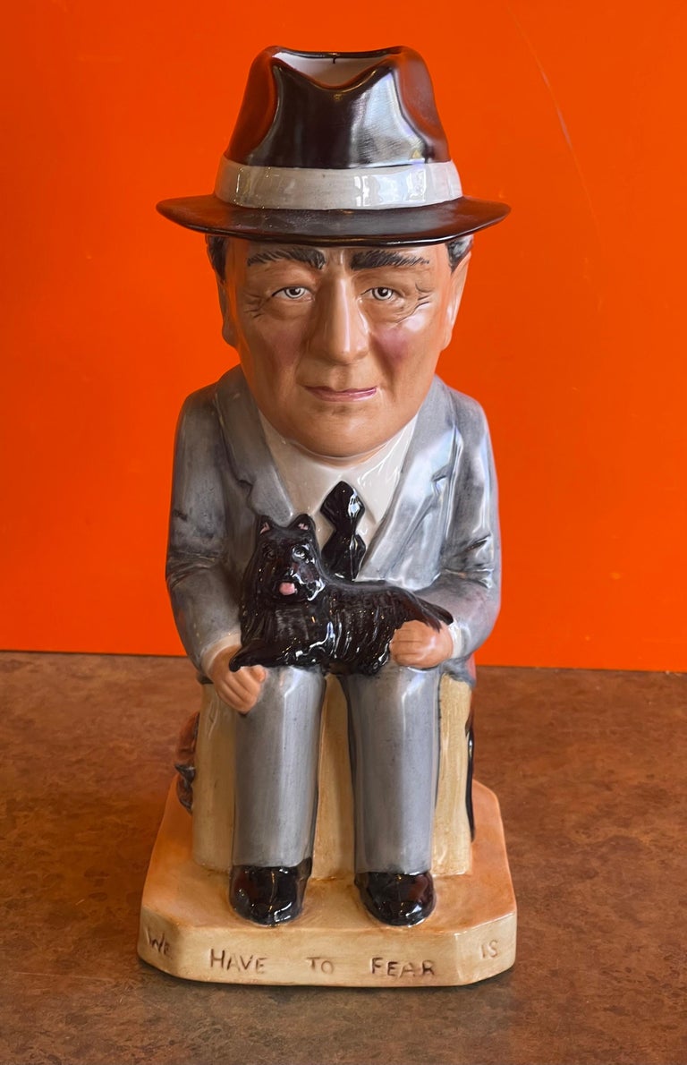 Set of 12 Ceramic Toby Jugs World War ii Allied Leaders Collection by ...