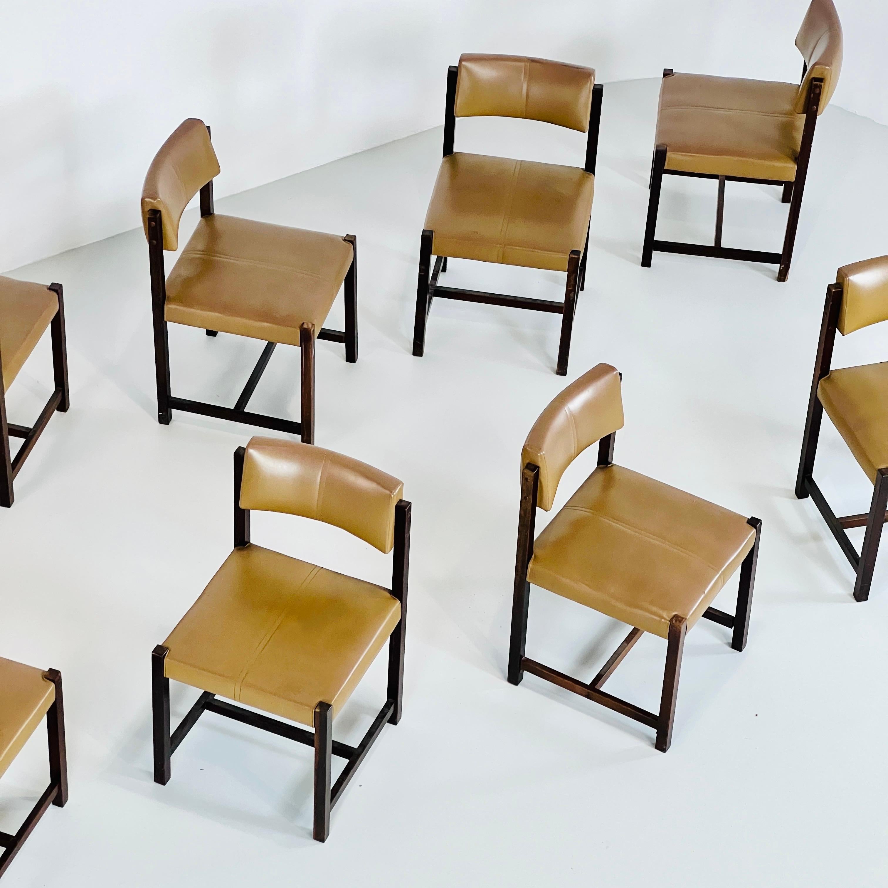 Set of 12 'Del Rey' Dining Room Chairs Designer Jorge Zalszupin 1960 ...