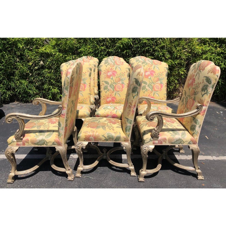 Set of 12, Dennis and Leen Hampton Court Designer Dining Chairs at 1stDibs