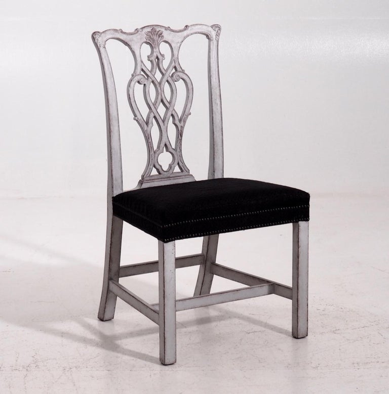 Set of 12 European Chairs, 19th Century For Sale at 1stDibs