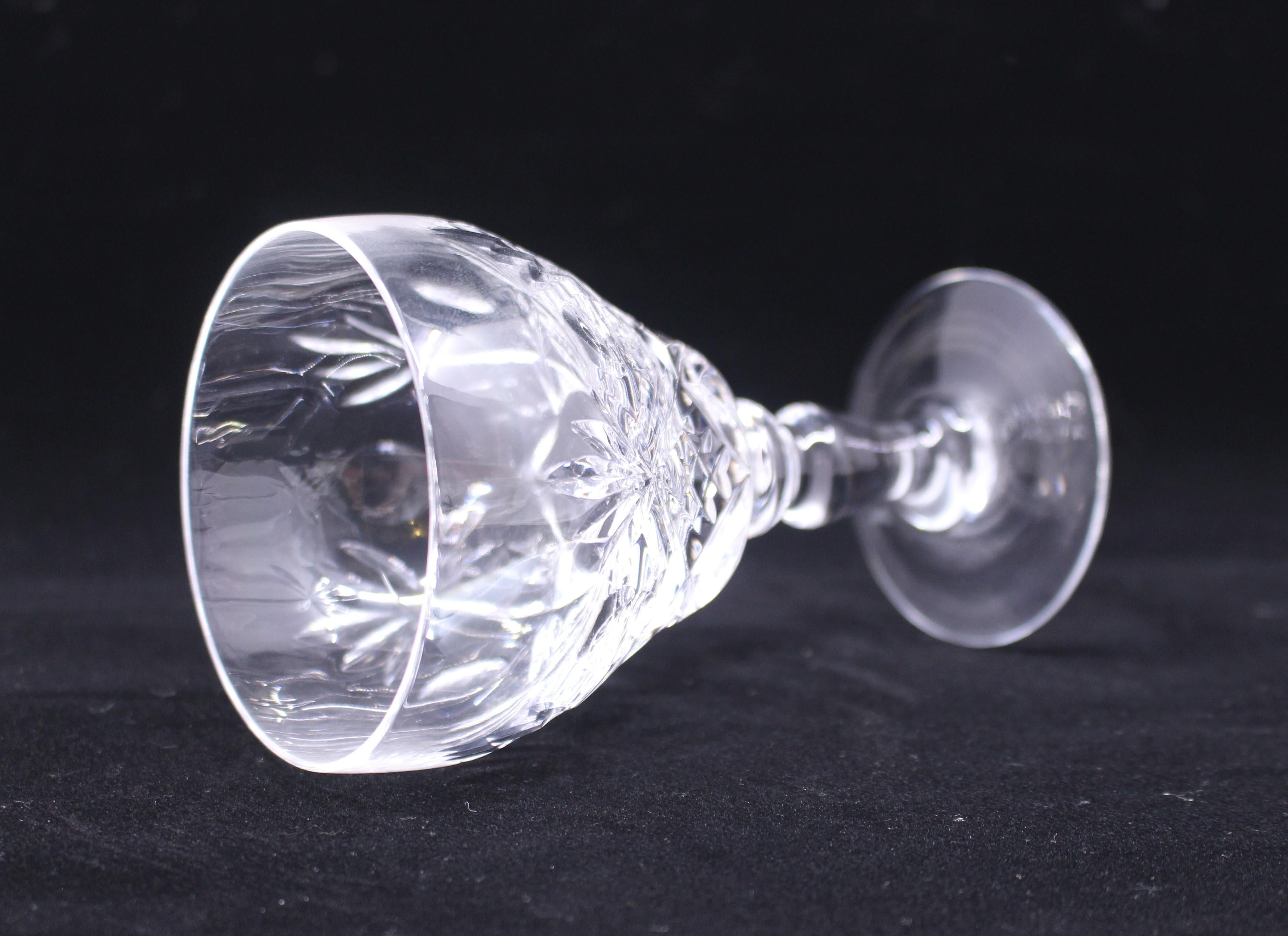 Set of 12 Royal Brierley "Elizabeth" Cut Dessert Wine Glasses For Sale ...