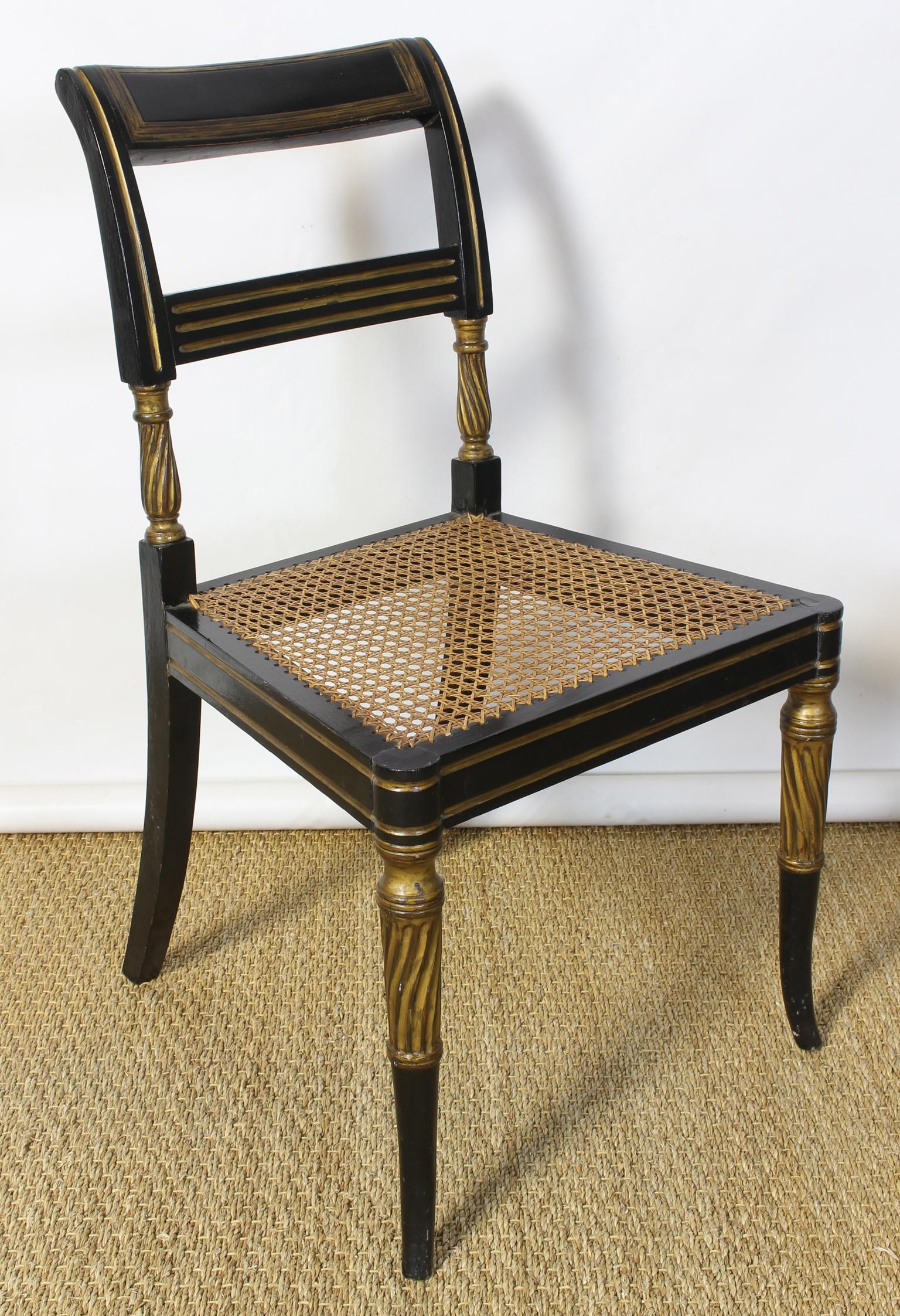 Set of 14 Regency Dining Chairs at 1stDibs