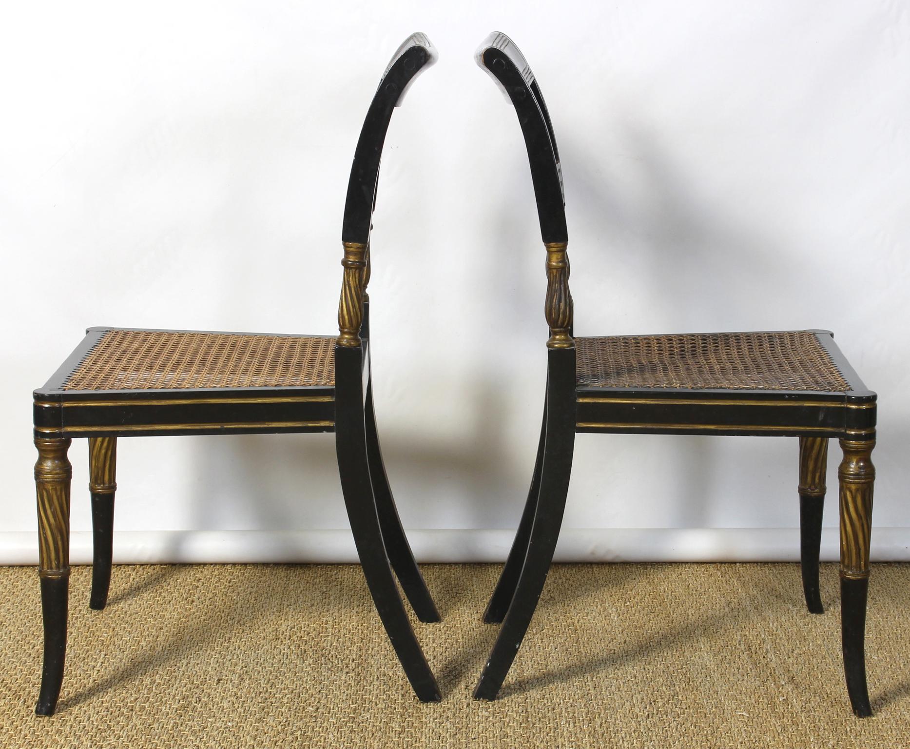 Set of 14 Regency Dining Chairs at 1stDibs