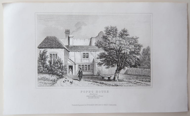 Set of 18 Antique Prints of English Country Cottages, circa 1840 For ...