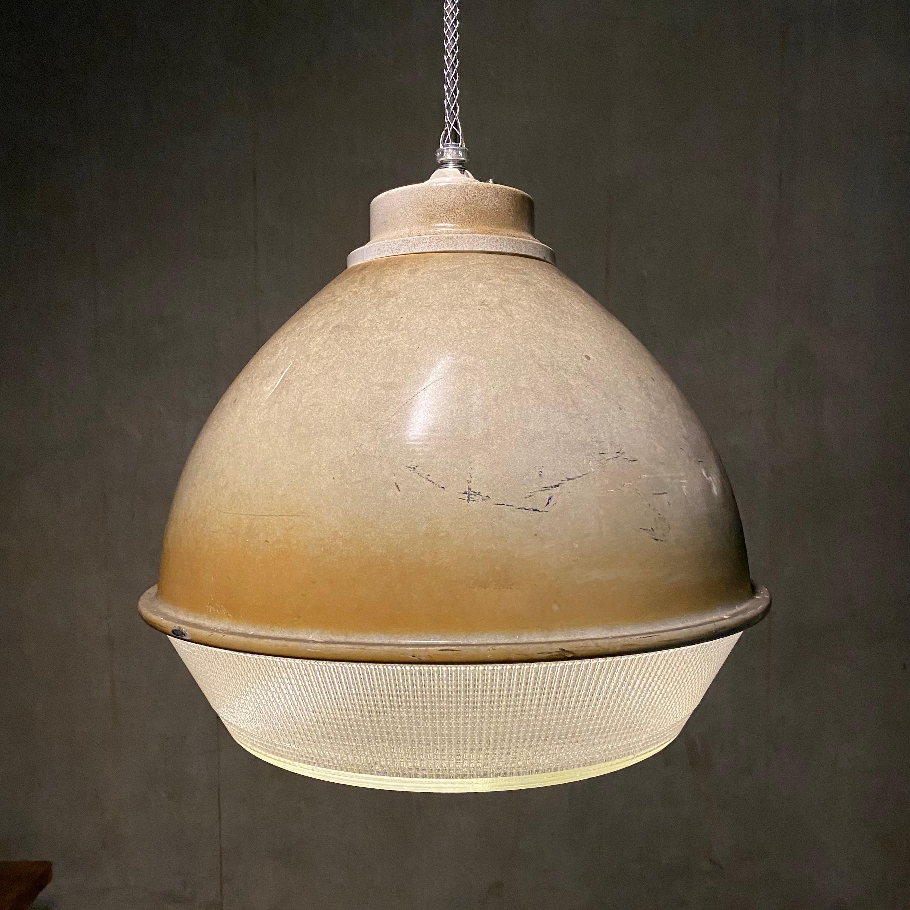 Large Industrial Factory Pendant Lights at 1stDibs