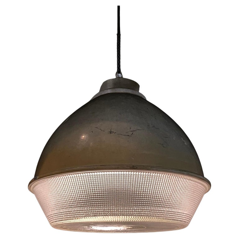 Set of 18 Large industrial Factory Pendant Lights For Sale at 1stDibs