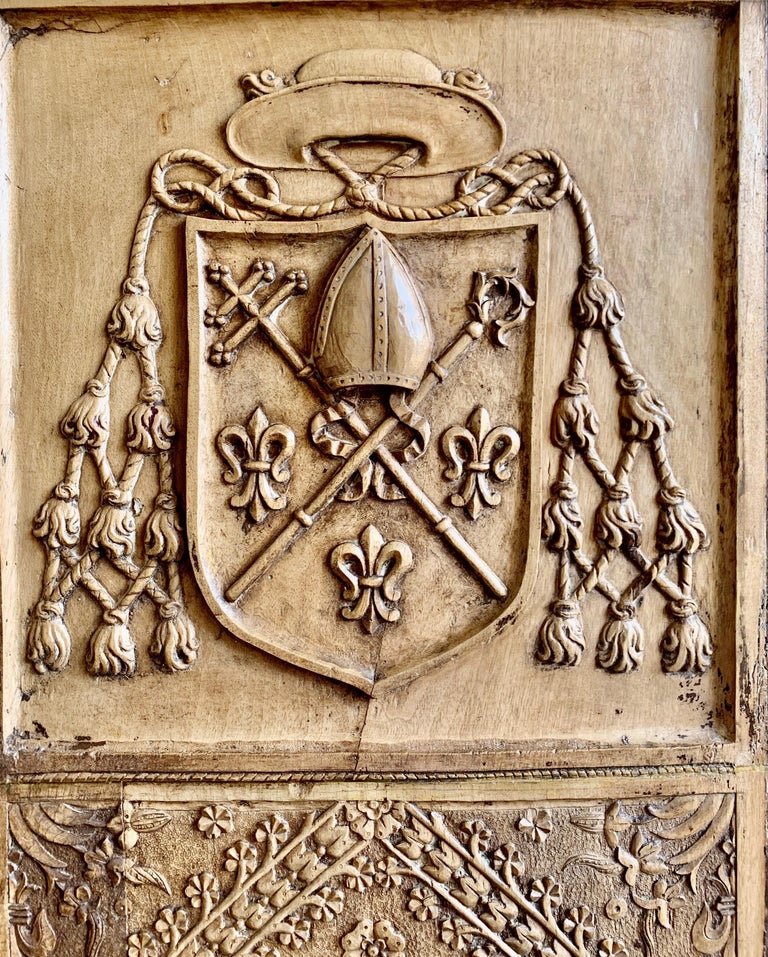 Set of 18th Century Spanish Carved Panels For Sale at 1stDibs