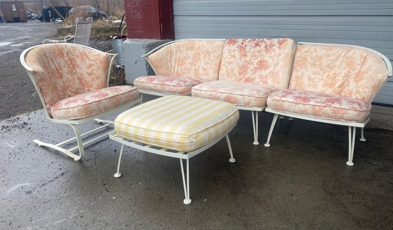 Set of 1950's Pinecrest Lounge Seating by Woodard, , rare springer ...