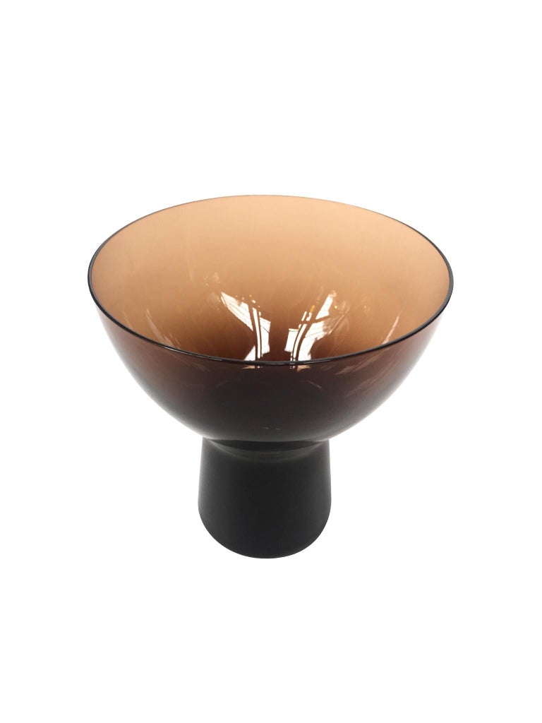 Set of 1960s Smoke-Tint Glassware For Sale at 1stDibs