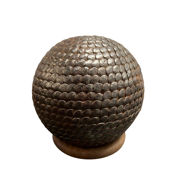 Set of 19th Century French Pétanque Boules For Sale at 1stDibs