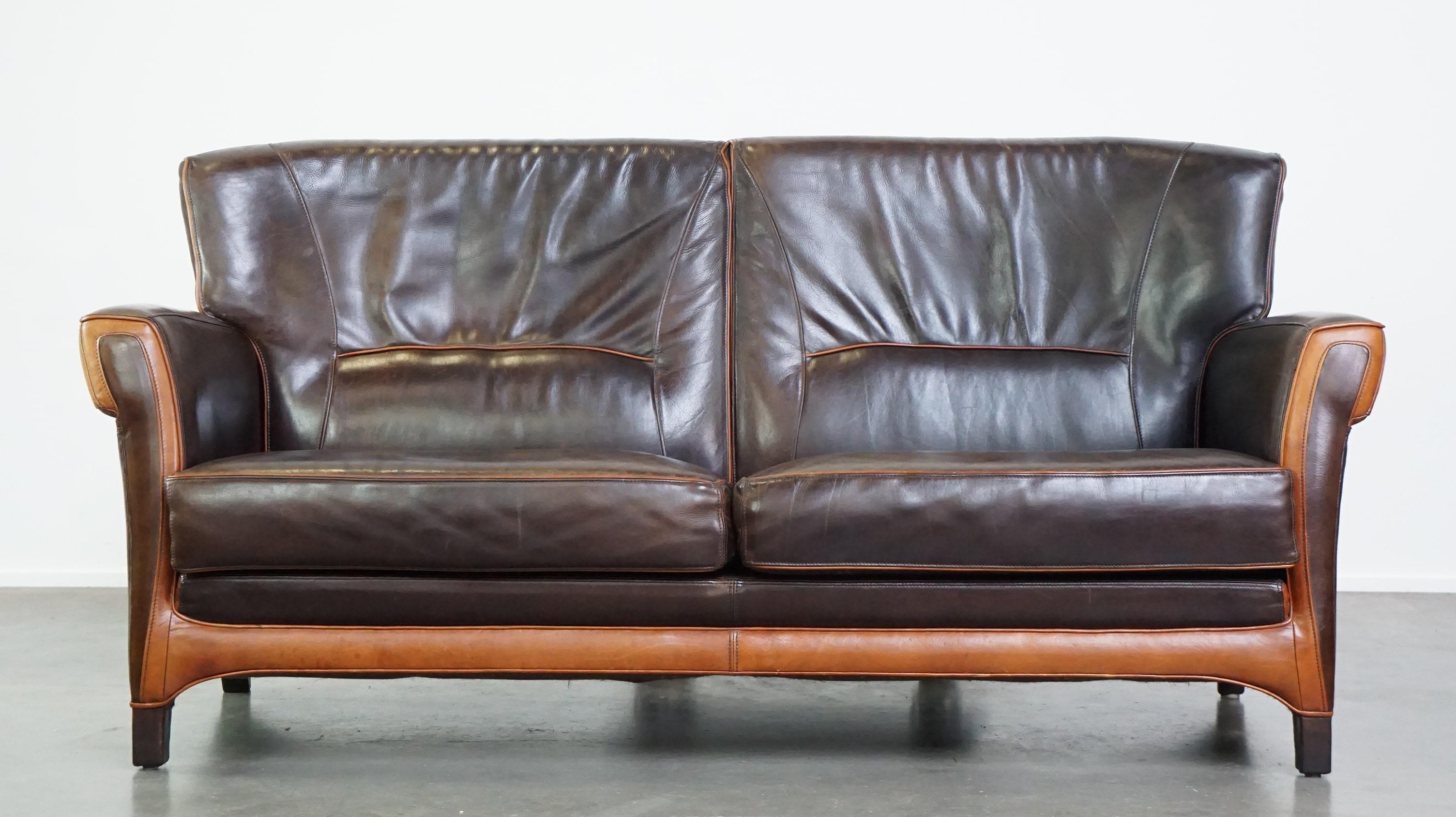 Set of 2 Art Nouveau style design sofas by Mol and Geurts 2-seater/2.5 ...