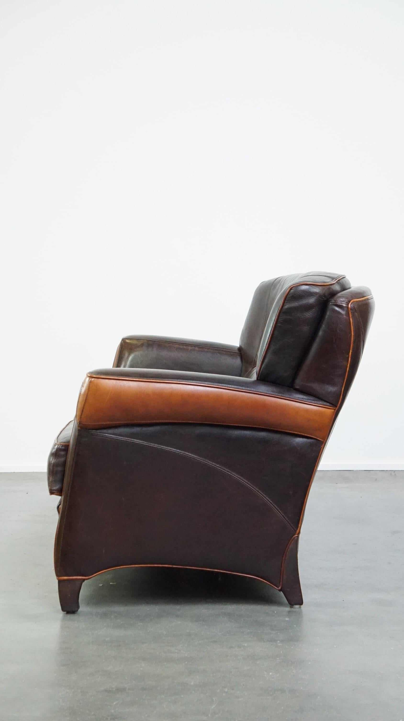 Set of 2 Art Nouveau style design sofas by Mol and Geurts 2-seater/2.5 ...
