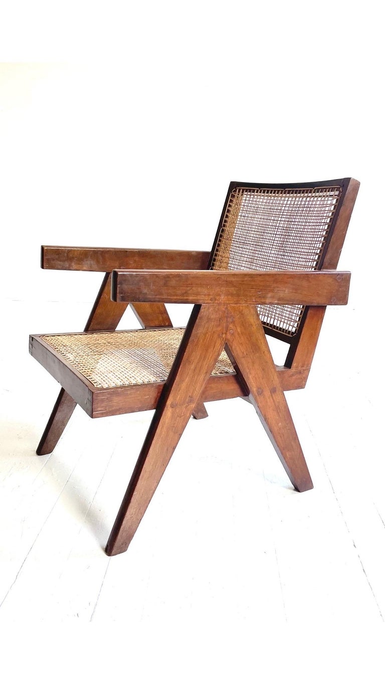 Set of 2 - Pierre Jeanneret Easy Lounge Chairs For Sale at 1stDibs