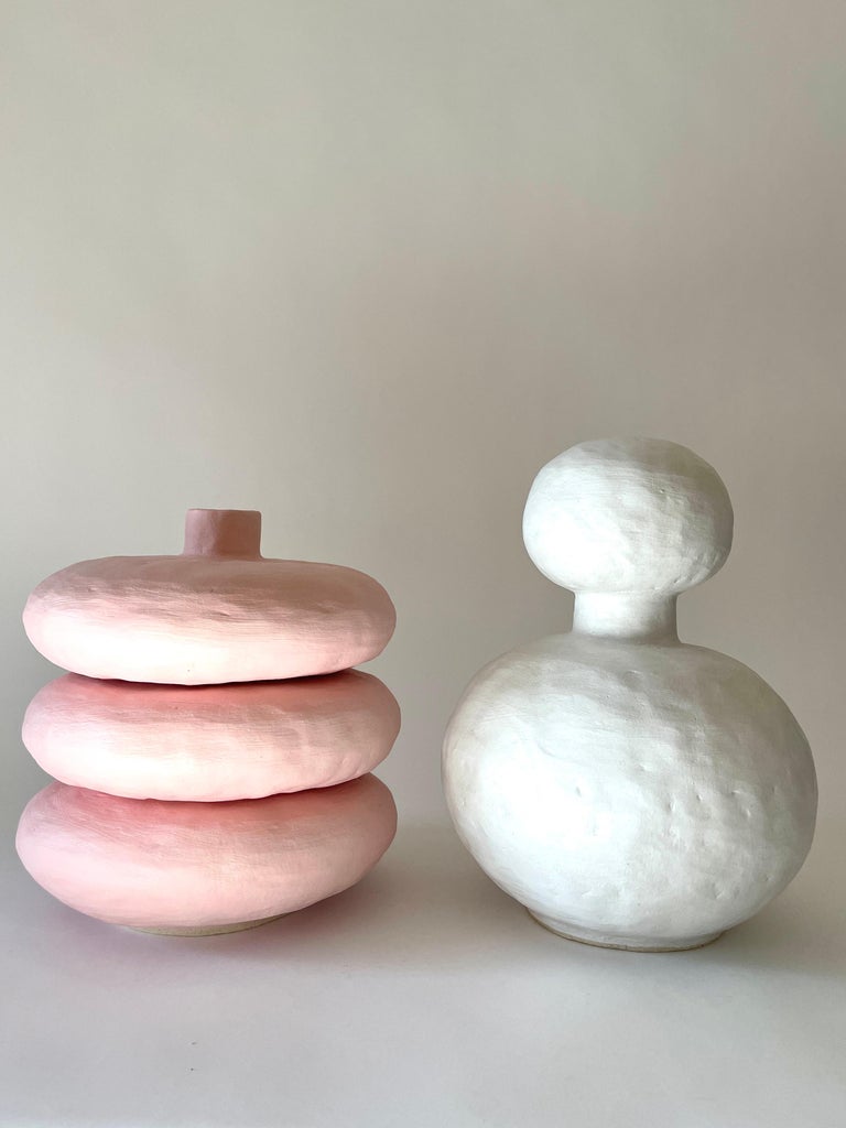 Set of 2 Charlie and Jules Vases by Meg Morrison For Sale at 1stDibs