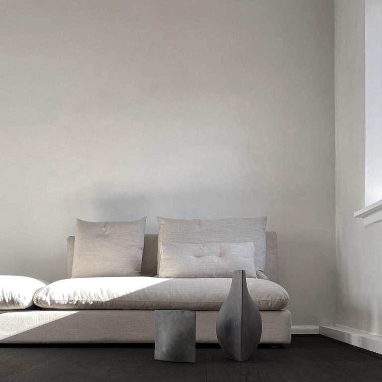 Set of 2 Coffee Origami Vase Big by 101 Copenhagen For Sale at 1stDibs