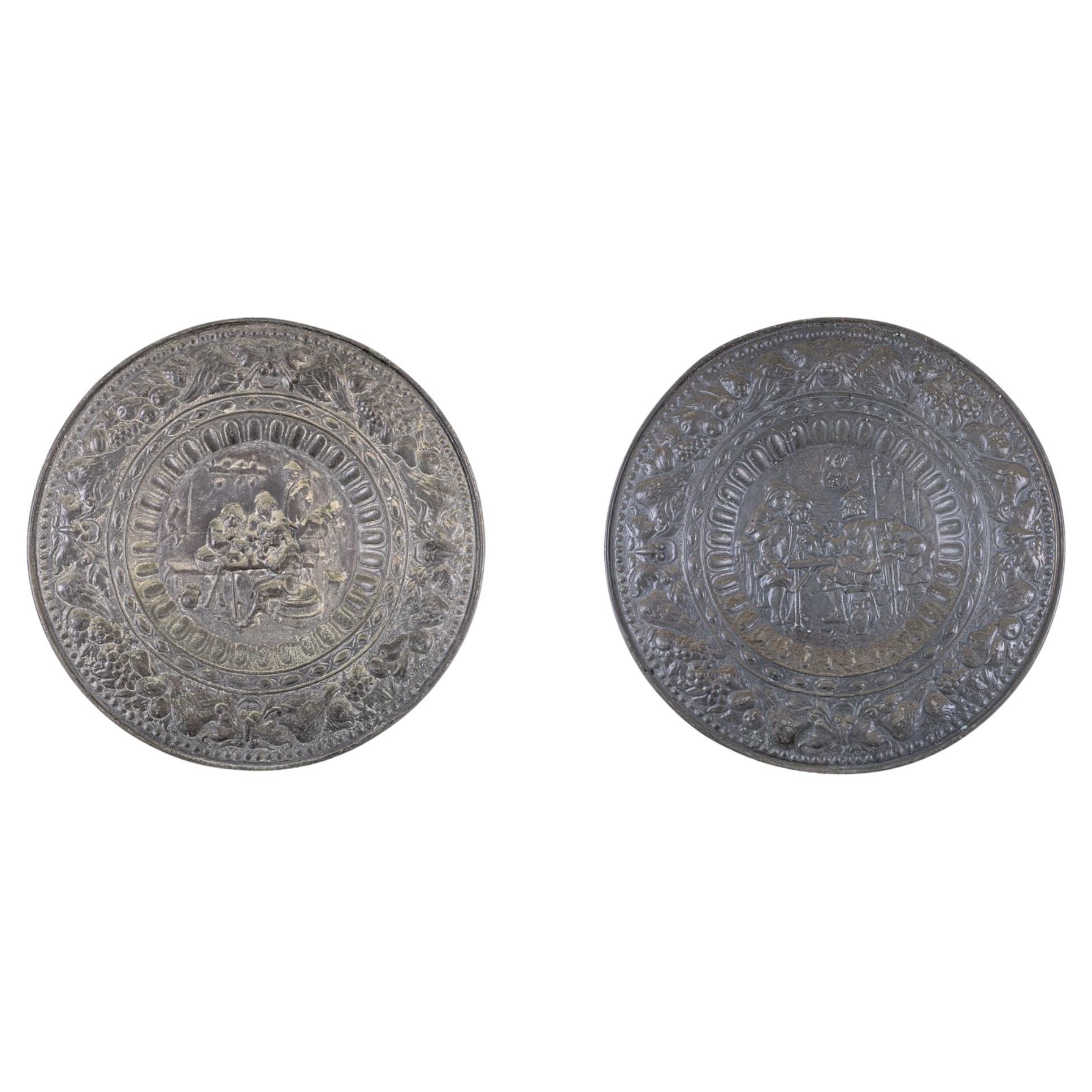 Margaret Ponce Israel Colored Copper Plate For Sale at 1stDibs