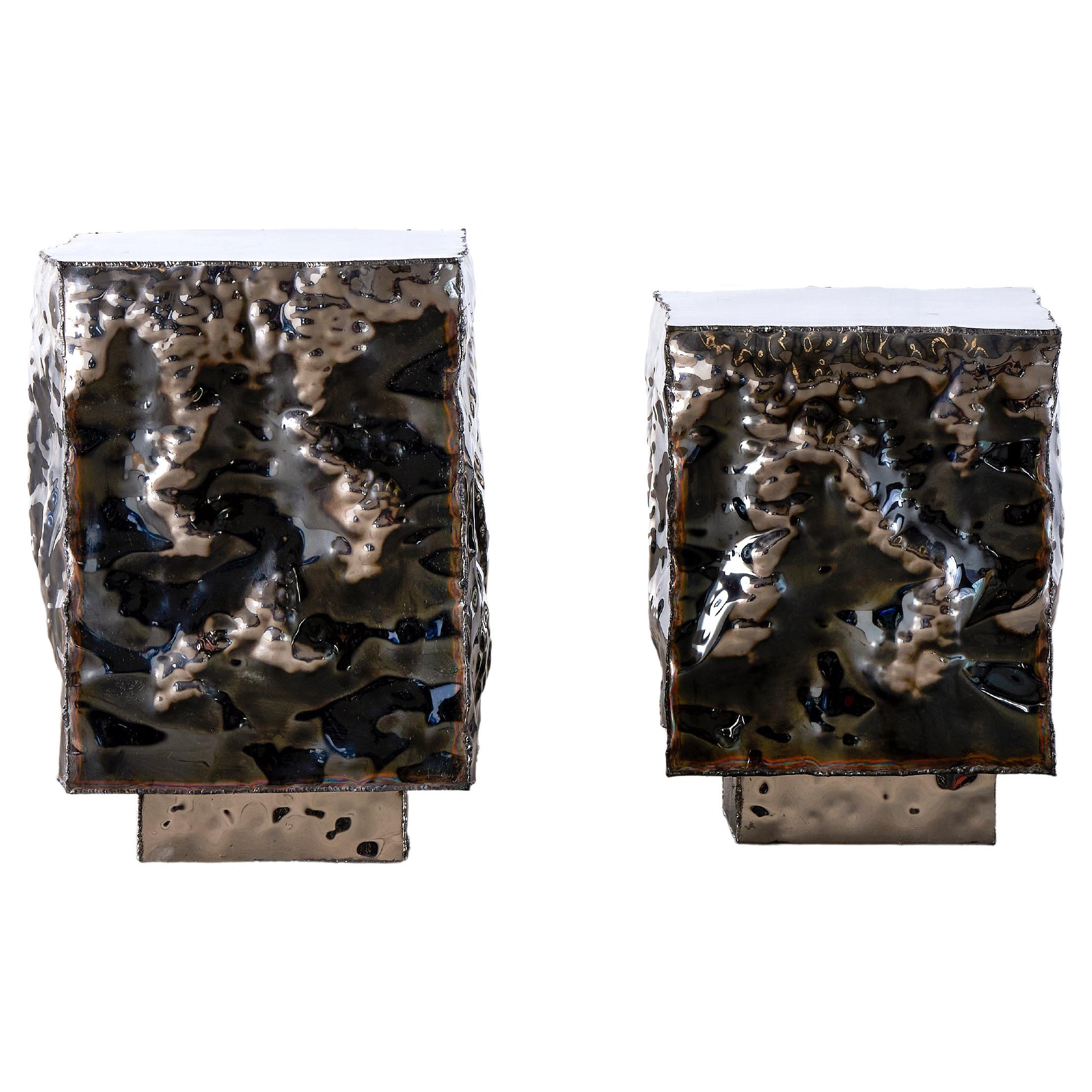 Twelve Leaf Resin Table by Michael Hurwitz For Sale at 1stDibs