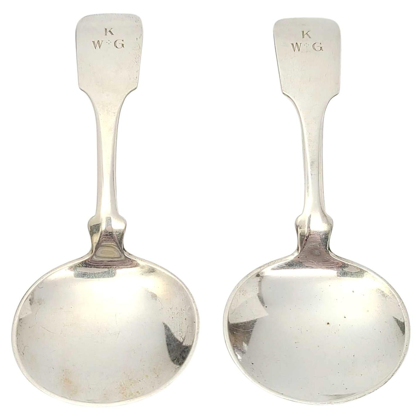 Sterling Silver Tea Caddy Spoon at 1stDibs